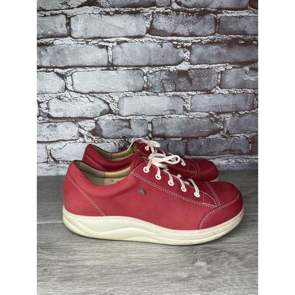 Finn Comfort | Shoes | Finn Comfort Ikebukuro Red Nubuck Leather ...